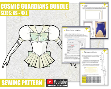 Cosplay Sewing Patterns | PDF Sewing Templates – ndlwrkshop