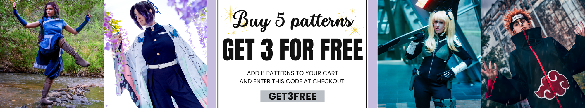Cosplay Sewing Patterns | PDF Sewing Templates – ndlwrkshop