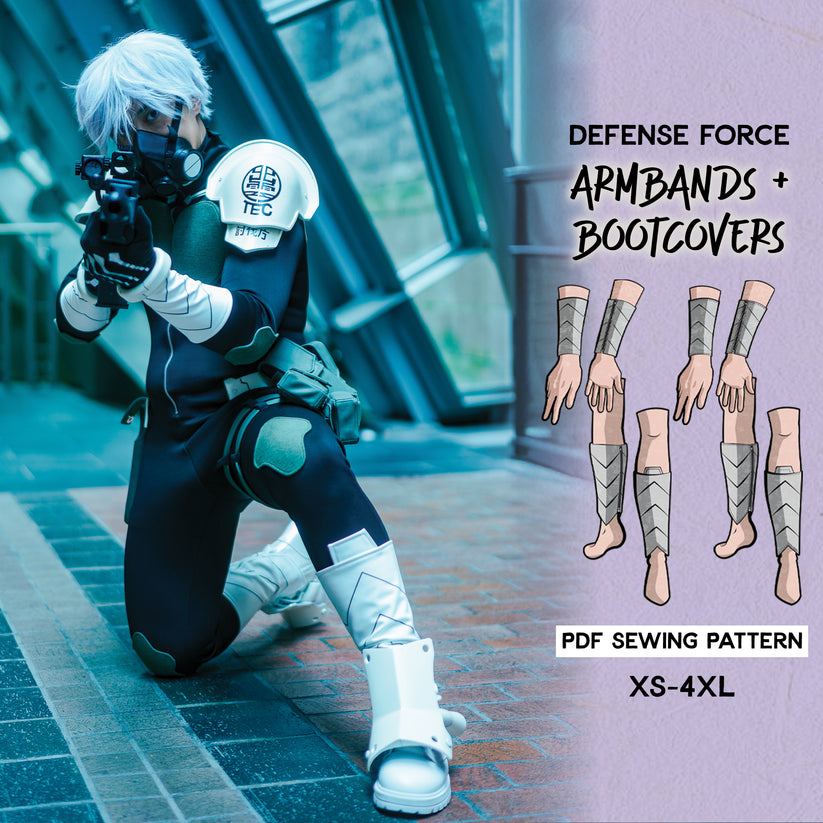 Defense Force Armbands & Bootcovers Sewing Pattern | PDF